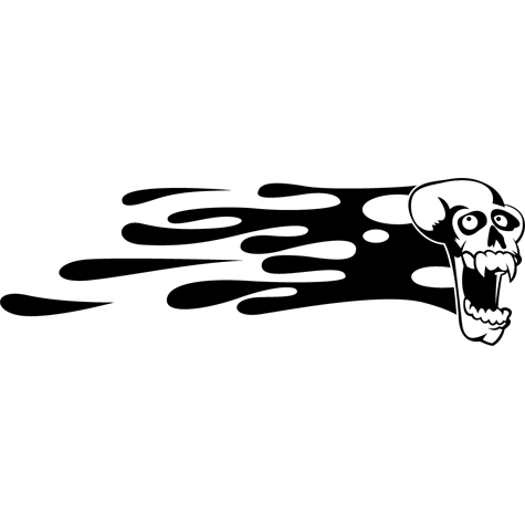 Flying Skull 002 | Skulls