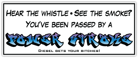 Power Stroke Diesel | Bumper Stickers