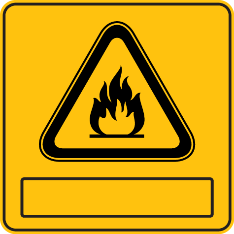 Brandfare 001 | Advarselsskilte