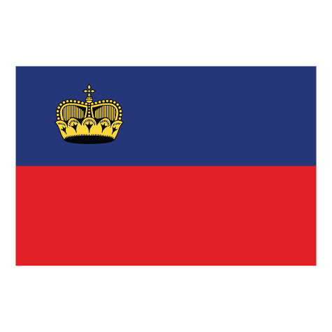 Flag Liechtenstein 001 - Sticker | Flag