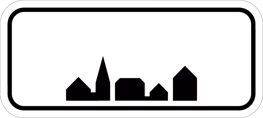 Byskilt | Blandede Stickers