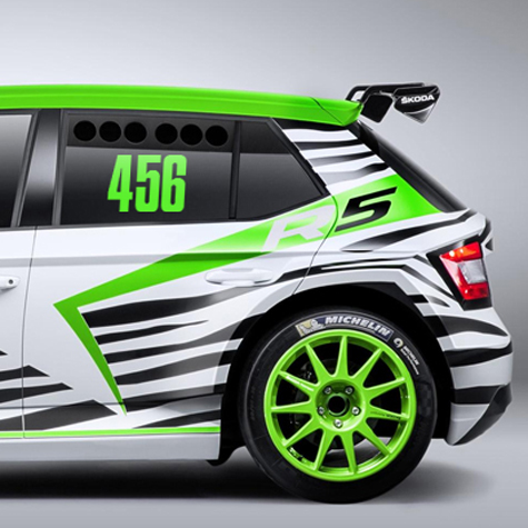 Race Number - Fluorescerende / Neon | Mest Solgte