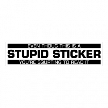 Stupid Sticker | Funny Stickers